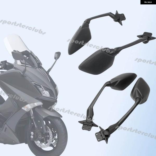 OEスタイル 左 右 リアビュー サイドミラー ヤマハ T-MAX 530 TMAX530 XP530 2012-2016 2013 2014 2015 12-16 モーターパーツ カスタム パーツ アクセサリーHIGH-CONCERNED...