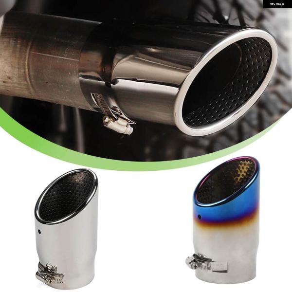 車用テールエキゾーストチップパイプ エデュケーションマフラー ジープ ラングラー JK JL グラディエーター JT 2007-2023 コンパス 2017-2023 アクセサリー カスタム パーツ アクセサリーHIGH-CONCERNED...