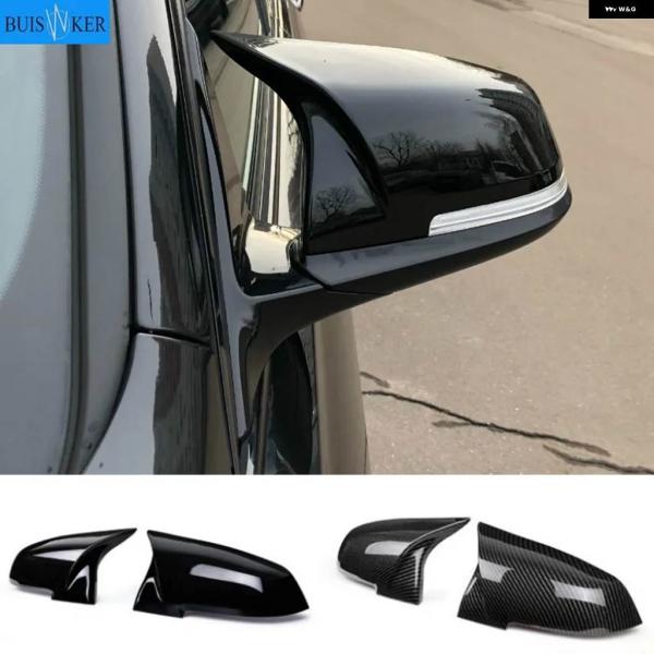 BMW 1 2 3 4 シリーズ F20 F30 F31 F32 F36 2012 - UP 320I 328I 330D 335I M3 M4 ルックスタイル カーボン ミラーカバー カスタム パーツ アクセサリーHIGH-CONCERN...