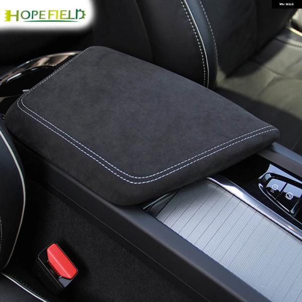 アルカンターラ センターコンソール アームレストボックスカバー 装飾クッション ボルボ XC60 S60 V60 S90 V90 XC90 2014 - 16 車 カスタム パーツ アクセサリーITEM WEIGHT:0.1KGMODEL ...