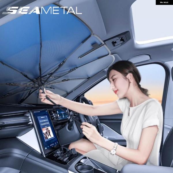 車用フロントガラスサンシェード傘 室内フロントウィンドウサンシェードパラソル 断熱 カバー カスタム パーツ アクセサリーPLACEMENT ON VEHICLE:CAR WINDSHIELDSPECIAL FEATURES:SUNSHAD...