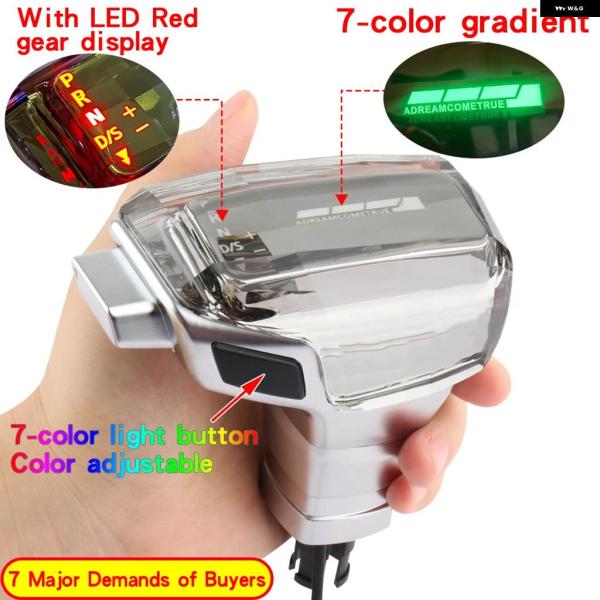 LED クリスタルギアシフトノブ VW ゴルフ 7 MK6 MK7 GTI パサート B7 B8 ティグアン シュコダ オクタビア アウディ A3 S3 RS3 Q5 S6 RS6 A4 A5 A7 A6 カスタム パーツ アクセサリーHI...