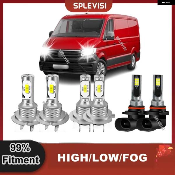H7 H7 9006 車用ヘッドライト ハイビーム ロービーム フォグランプ LED 電球 12V VW クラフター 2006-2016 パサート 3C2 3C5 2005-2011 カスタム パーツ アクセサリーHIGH-CONCERNE...