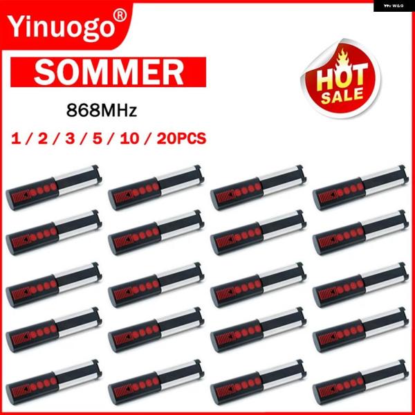 SOMMER 868 4020 TX03-868-4 ガレージドアリモコン 868MHZ SOMMER 4026 TX03-868-2 4031 4025 4011 4021 4035 ゲートリモコン カスタム パーツ アクセサリーENCO...