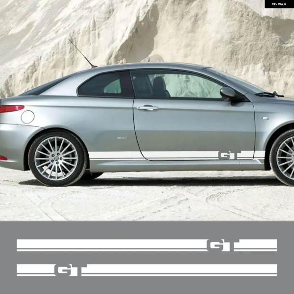 ALFA ROMEO GT SPORT 937 1.8 TS 2.0 JTS V6 JTDM CENTENARIO ドアサイドストライプステッカーツール カスタム パーツ アクセサリーCATEGORY:STICKERSTYPE OF STI...