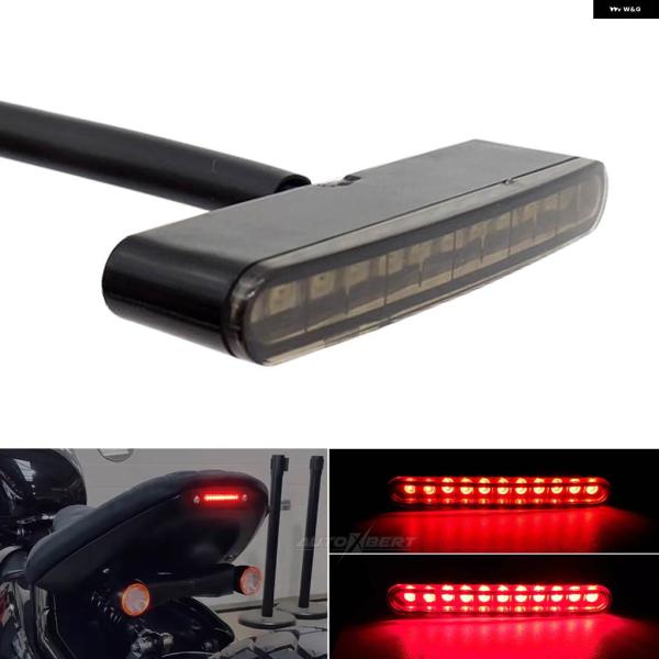 LED テールライト ストップランプ オートバイライト モーターリアブレーキライト インジケーターランプ オートバイ ATV ホンダ カワサキ カスタム パーツ アクセサリーBATTERY INCLUDED:NOHIGH-CONCERNED...