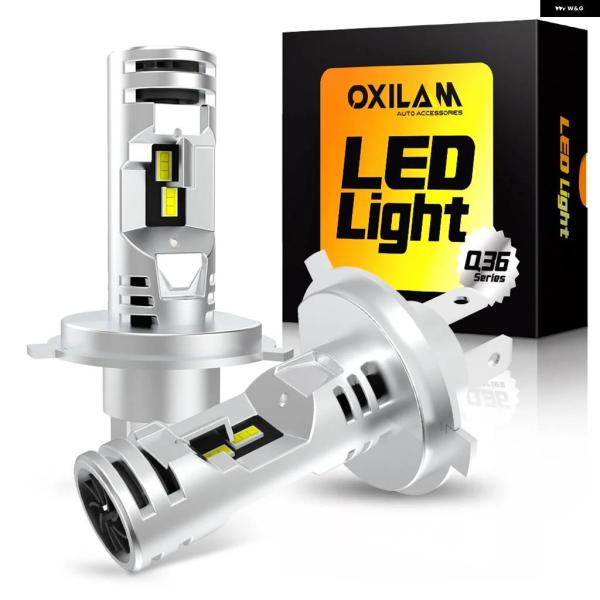 2個 ターボ H4 LED ハイロー承認ヘッドライト VW ゴルフ T4 T5 T6 キャディ ポロ パサート フォード フィエスタ フュージョン レンジャー トランジット フォーカス カスタム パーツ アクセサリーHIGH-CONCERN...