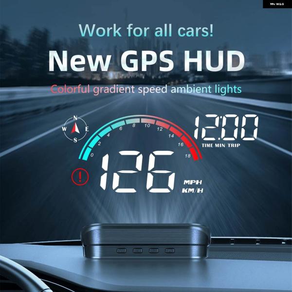 M22 カーHUD ヘッドアップディスプレイ デジタルGPSスピードメーター HD LCD ガラスフロントガラスプロジェクター 全車対応 カスタム パーツ アクセサリーHIGH-CONCERNED CHEMICAL:NONEOUTPUT F...
