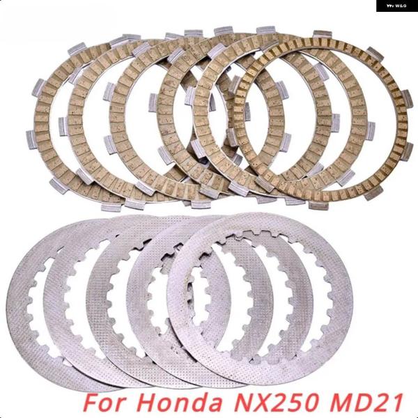 オートバイフリクションクラッチプレートキット ホンダ NX250 MD2R250 XR250R ME06 XR XL350 XL350R TRX400 カスタム パーツ アクセサリーHIGH-CONCERNED CHEMICAL:NONEM...