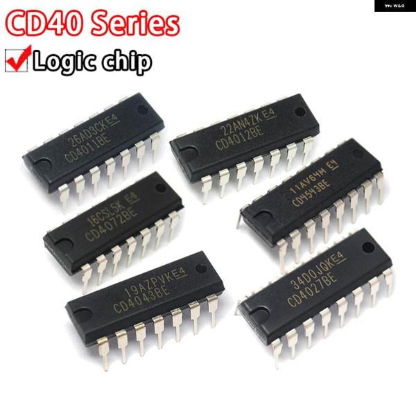 10個 CD4001BE CD4011BE CD4012BE CD4013BE CD4016BE CD4024BE CD4025BE CD4030BE CD4047BE CD4066BE 4001 4012 4013 4016 4024 D...