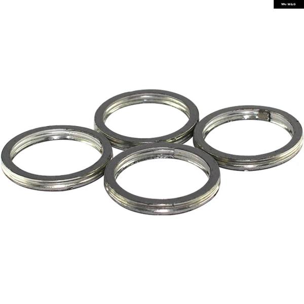 4個 42MM マフラーヘッダーガスケット LTF500F LTA500F 03-05 DRZ125L 03 09 KATANA GSX600F 00 02 GSX750F 1998 2003 カスタム パーツ アクセサリーHIGH-CON...