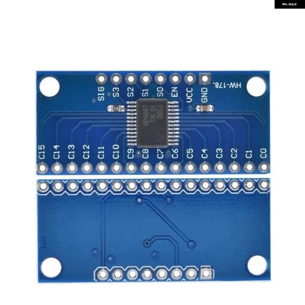 1-10個 CD74HC4067 16チャンネル アナログ デジタル マルチプレクサ ブレークアウトボード モジュール ARDUINO用 カスタム パーツ アクセサリーHigh-concerned chemical:NoneModel Nu...
