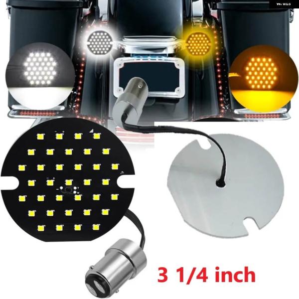 ハーレー LED ウィンカー 1157 11562個 3 1/4インチ オートバイ LED テールライト ハーレー ロードキング エレクトラグライド ウルトラ クラシック ハーレー カスタム パーツ アクセサリーBattery Includ...