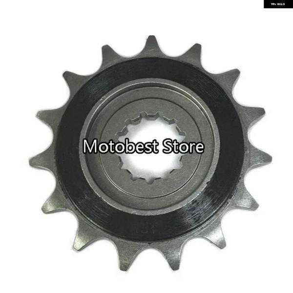 15T CFMOTO 450SR 450NK 450MT 小型 静音 オートバイ フロント スプロケット チェーン ホイール フロント フライホイール ピニオン用 カスタム パーツ アクセサリーHigh-concerned chemical...