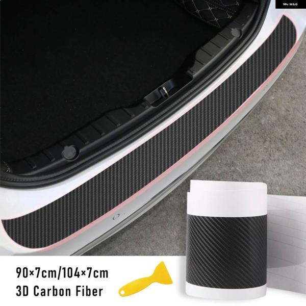 4PCS トランク ガードプレート リア バンパー ステッカー ボルボ S40 S60 S70 S80 S90 V40 V60 V90 XC60 XC70 XC90用 カスタム パーツ アクセサリーHigh-concerned chemic...