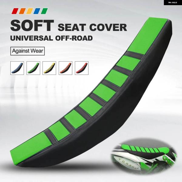 オートバイ 防水 ソフトシートカバー ラバー生地グリッパー カワサキ KX125 KX250 KX250F KX450F KXF 250 450 KX85用 カスタム パーツ アクセサリーProtective parts:OtherHigh...