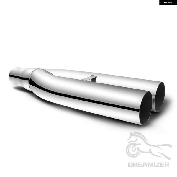 2.5インチイン3インチアウト19インチロング ブラスト パイプ エキゾーストマフラーチップに可能 カスタム パーツ アクセサリーHigh-concerned chemical:NoneSpecial Features:Exhaust Pi...