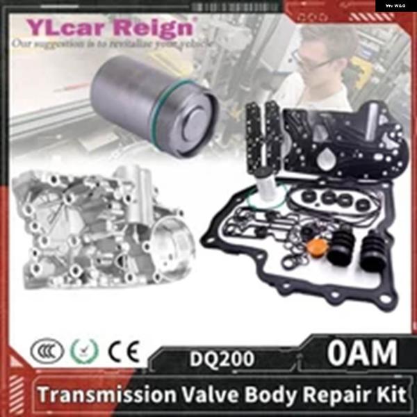 DQ200 0AM DSGトランス ミッション リペアキット バルブ ボディ アキュムレーター アウディ A1 A3 Q3 VW アルテア イビサ ビートル ボーラ ゴルフ ポロ トゥーラン用 カスタム パーツ アクセサリーHigh-con...