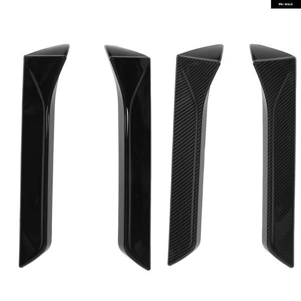 2PCS リアウィンドウ サイドスプリッター ウィング エクステリア トリム 左右 SEAT LEON 5F FR MK3 MK3.5 20132021用 カスタム パーツ アクセサリーHigh-concerned chemical:Non...