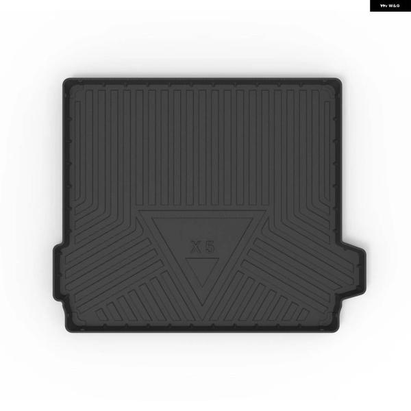 BMW X5 2019-2022用 トランクラバーマット TPE製 車用 収納 ボックス パッド 防水 リア トランク マット カスタム パーツ アクセサリーHigh-concerned chemical:NoneFilling Mater...