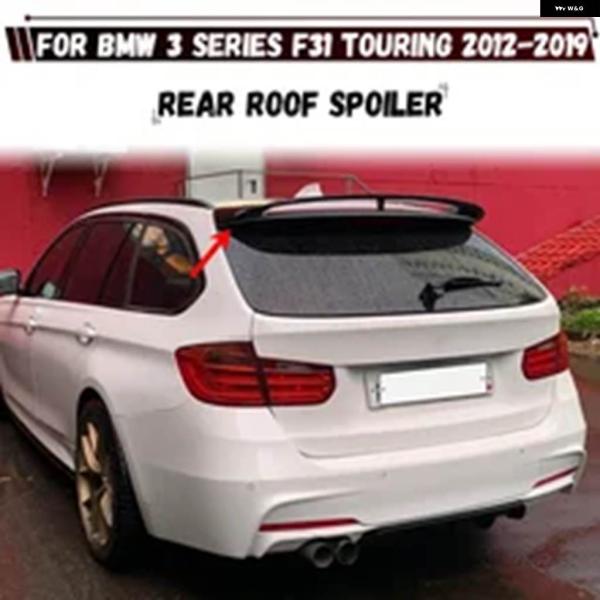 BMW 3シリーズ F31 ツーリング 2012-2019 320I 328I 330I 330D用リアスポイラー ウィング トランク ルーフウィング カスタム カスタム パーツ アクセサリーHigh-concerned chemical:...