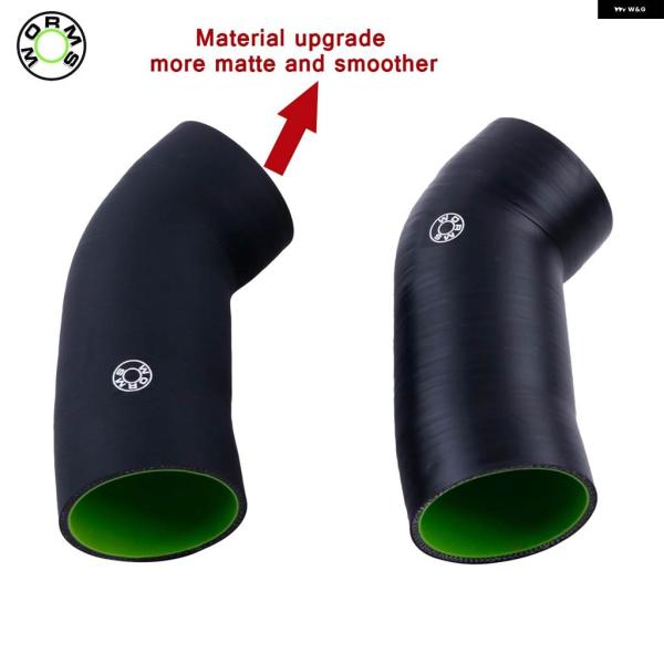 マテリアルズ マットシリコン エアインテーク ブーツ ホースキット 2006-2013 BMW N52 E82 E88 E90 E91 E92 E93 3.0L用 カスタム パーツ アクセサリーHigh-concerned chemical...