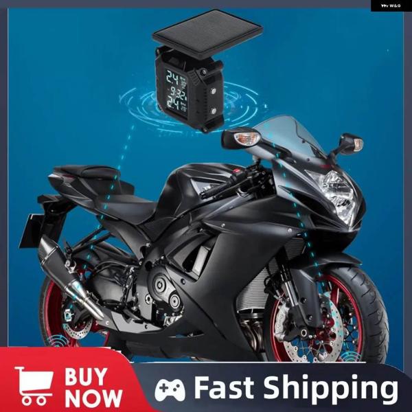 ソーラーパワー式タイヤ温度アラーム システム IP67 防水 タイヤエア圧アウター センサー オートバイ タイヤ温度アラーム センサー カスタム パーツ アクセサリーBattery Included:YesHigh-concerned ch...