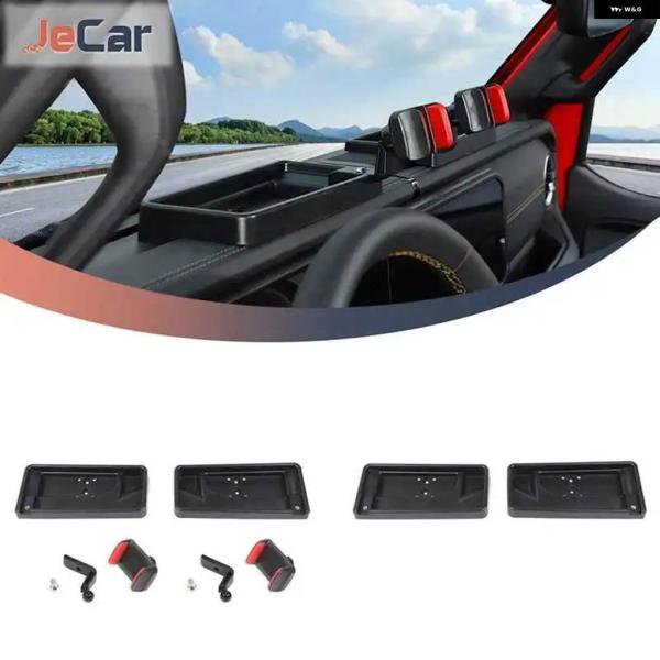 ジープ ラングラー JL グラディエーター JT 2024 カーセンター コンソール フォン スタンド 収納 ボックス オーガナイザー インテリア アクセサリー カスタム パーツ アクセサリーCharger:NoHigh-concerned...