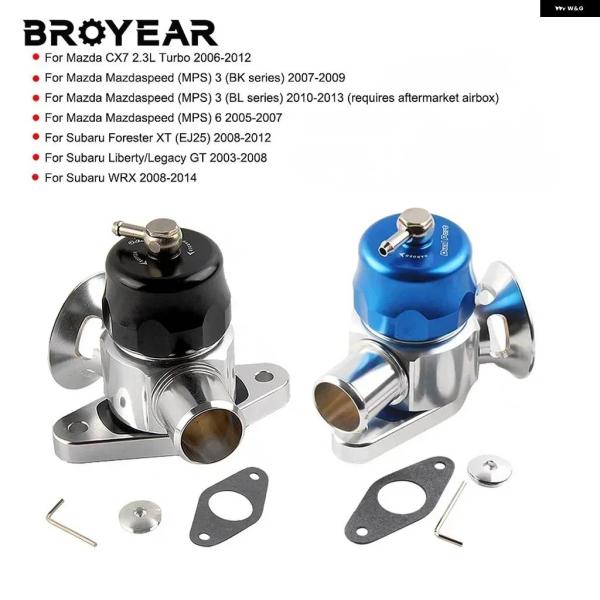 デュアルポートダンプブローオフ バルブ マツダ SPEED 3/6 WRX SUBARU IMPREZA ESTER BOV カスタム パーツ アクセサリーSpecial Features:for Mazdaspeed 3/6 WRX Su...