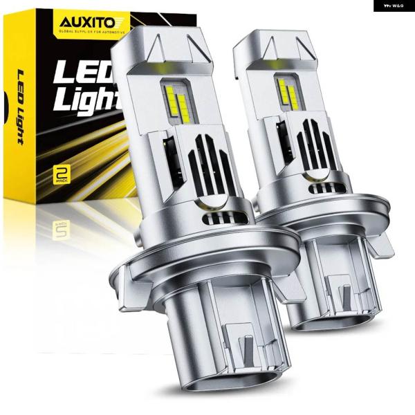 CANBUS H13 9008 LED ヘッドライト 2個 セット ロービーム/ハイビームキット スポットライト H13 電球 高輝度 スーパー12V カスタム パーツ アクセサリーHigh-concerned chemical:NoneC...