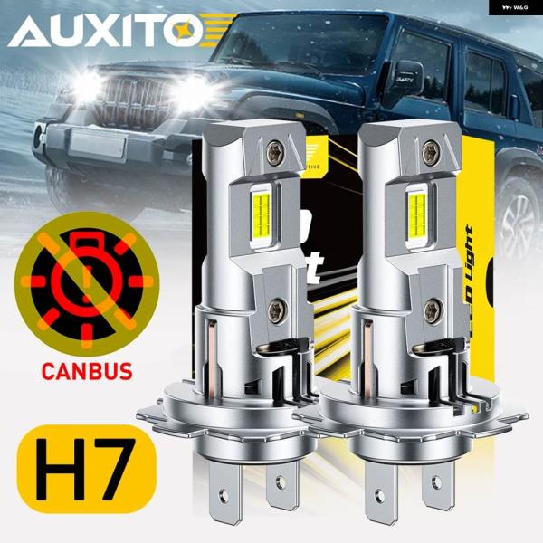 M6S H7 CANBUS LED バルブ 高出力スーパーホワイトターボ ヘッドライト アンチエラーランプキット 車用 ハイ/ロービーム 12V 70W 30000LM カスタム パーツ アクセサリーHigh-concerned chemi...