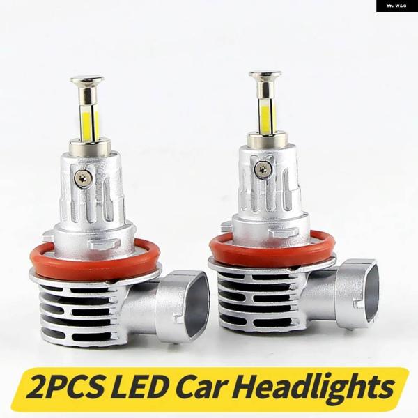 2個 CANBUS H8 H9 H11 H16JP LED ヘッドライト バルブ ミニ360サイズ 30000LM CSP カー ヘッドランプ ライトダイオード フォグランプ モバイル カスタム パーツ アクセサリーHigh-concern...