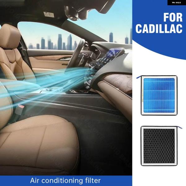 キャデラック ATS CT4 CT5 CT6 CTS XT4 XT5 XT6 XTS エスカレード IQ カーエア フィルター コンディショナーキット 1個 カスタム パーツ アクセサリーHigh-concerned chemical:No...