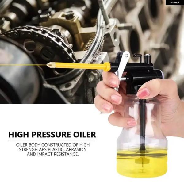 250/350ML 高圧クリアオイルポット 小型携帯式オイル注入器 マシン メンテナンス ツール オイルスプレーホース カスタム パーツ アクセサリーHigh-concerned chemical:NoneOrigin:Mainland C...