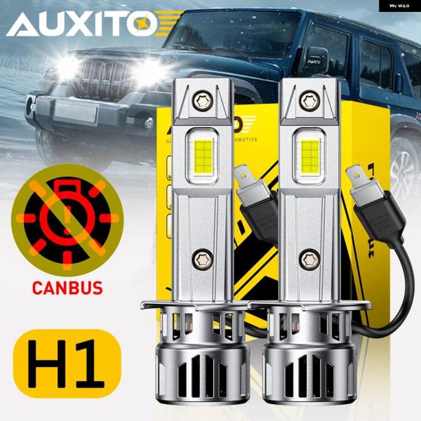 H1 LEDライトCANBUS ヘッドライト バルブ 2個 セットターボカーハイビーム ヘッドランプ スーパーホワイト30000LM 70W カスタム パーツ アクセサリーHigh-concerned chemical:NoneCar Br...