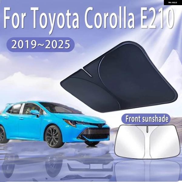 トヨタ カローラ E210 2019 2025 2020 2022 2023 フロントウインドシールド サンバイザー 遮熱 S カスタム パーツ アクセサリーProduct application scenarios:otherCraft ...