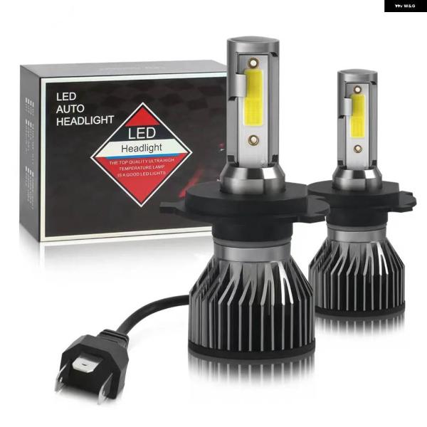 30000LM 200W H1 H7 H11 9005 9006 H4 LED ヘッドライト 6000K 白色光 車用 静音ファン 2個 パック カスタム パーツ アクセサリーHigh-concerned chemical:NoneOrig...