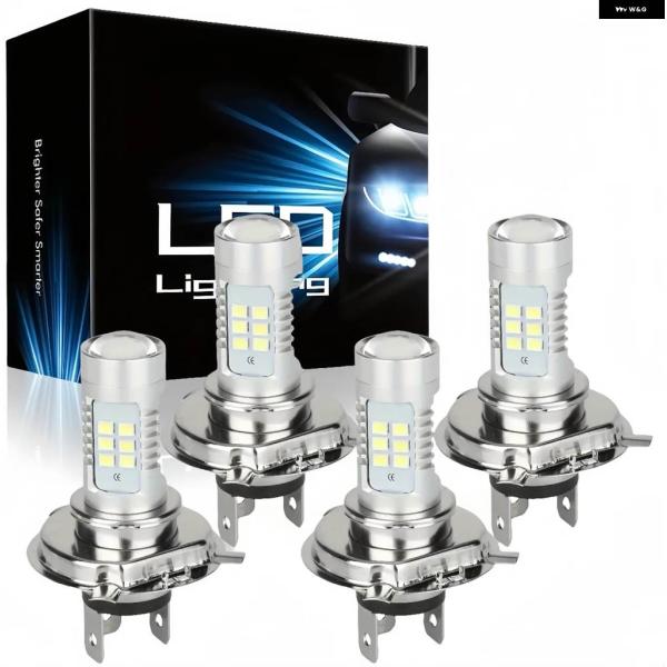 4個 H4 9003 スーパーホワイト LED ヘッドライト バルブ フォグライト カスタム パーツ アクセサリーHigh-concerned chemical:NoneVoltage:12 VOrigin:Mainland ChinaSp...