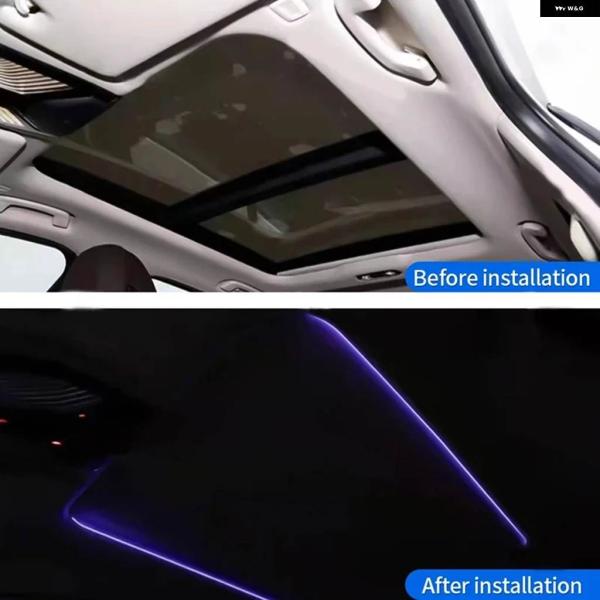 LEDサンルーフライト BMW 3/4/5シリーズ G20 G30 G01 G05 X3X4X5X6X7 IX3 GT7シリーズ カールーフ パノラミック スカイライト アンビエントライト RE カスタム パーツ アクセサリーHigh-co...
