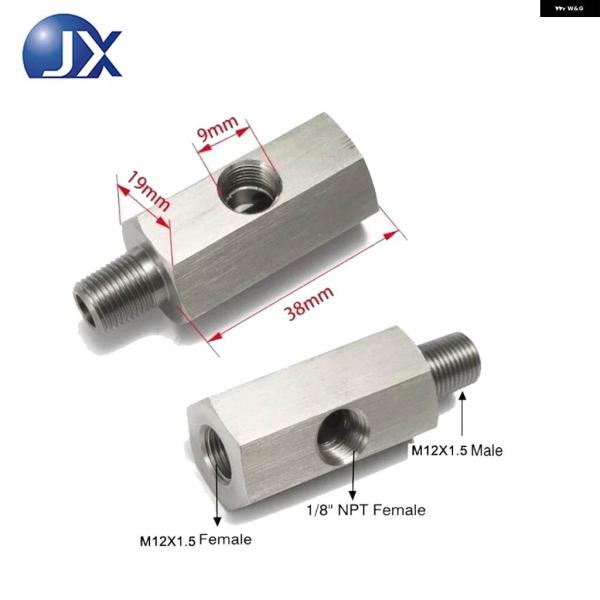 油圧 センサー アダプター 1/8NPT - M12 M10 M14 1/8NPT 1/4NPT コネクター カスタム パーツ アクセサリーElectronic:NoHigh-concerned chemical:NoneType:Non ...