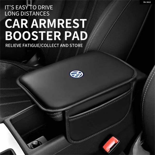 カーセンター コンソール アームレスト プロテクター パッド 収納 ポケット VW GTI GOLF8 POLO PASSAT MK6 MK7 TIGUAN R RLINE MAGOTAN カスタム パーツ アクセサリーHigh-conce...