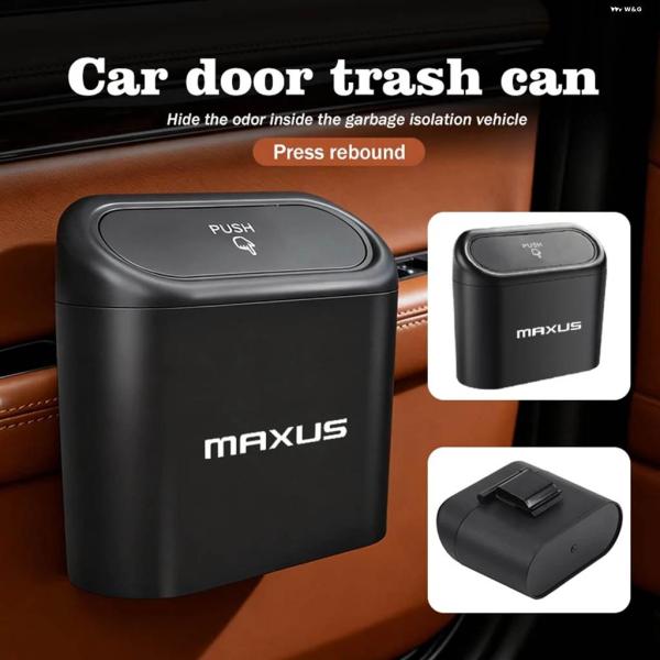ドア 収納 ビン ABS シートバックゴミ箱 プッシュ 式蓋 MAXUS MIFA 9 T60 T90 EV EDELIVER 9 7 5 3 G90 G70 G50 PLUS カスタム パーツ アクセサリーHigh-concerned c...