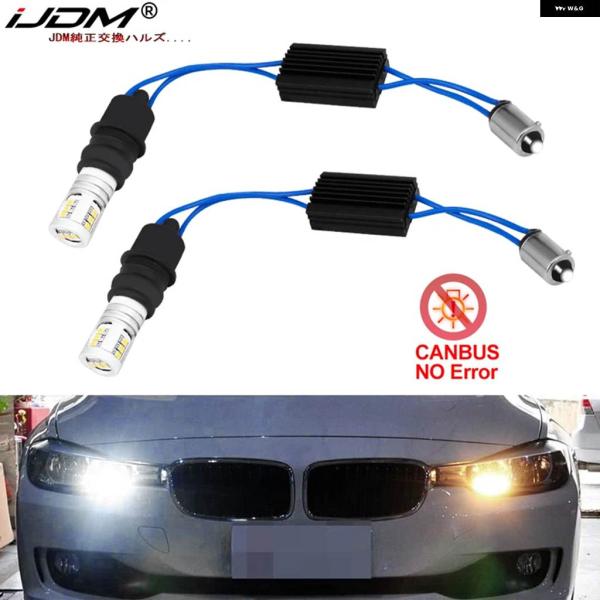 I 6000K キセノン ホワイト CAN-BUS BA9S H6W 64132 LEDライト BMW F30 3シリーズ 328I 335I ポジション パーキング ライト カスタム パーツ アクセサリーHigh-concerned ch...