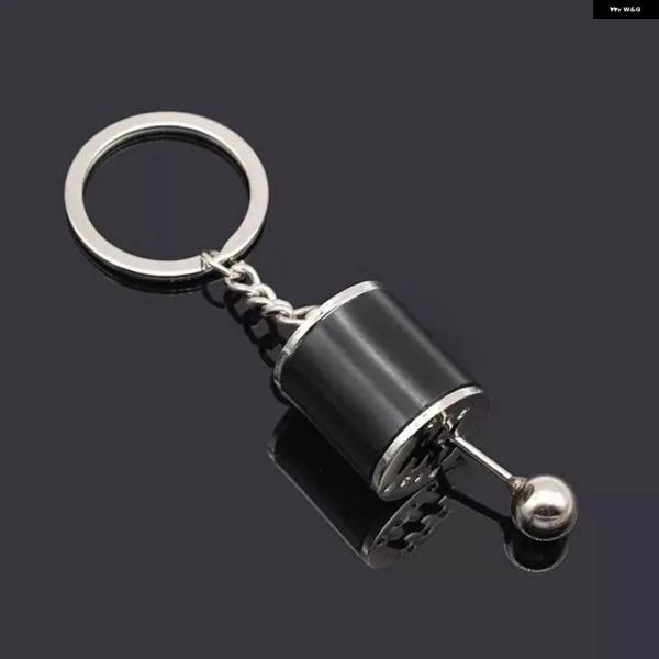 クリエイティブカー 6速ギアヘッドキー ホルダー マニュアル トランス ミッション レバー カーペンダントキー 1個 カスタム パーツ アクセサリーHigh-concerned chemical:NoneItem Diameter:As d...