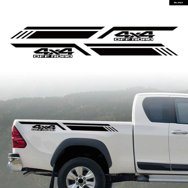 12010CM 車用 ステッカー デカール 4X4 オフロード デカール 車 ピックアップ トラック サイド ステッカー スタイリング デコレーション カスタム パーツ アクセサリーHigh-concerned chemical:NoneC...
