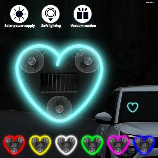 ソーラーLEDハートライト 車用リアウィンドウムードランプ 安全ハザード灯 マルチモード インテリア アクセサリー カスタム パーツ アクセサリーHigh-concerned chemical:NoneVoltage:5VItem Type...