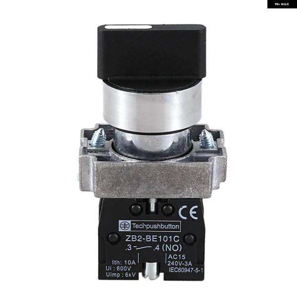 22MMラッチング式2NO 3ポジションセレクタースイッチ ZB2-BE101C カスタム パーツ アクセサリーHigh-concerned chemical:NoneOrigin:Mainland China22mm Latching 2...