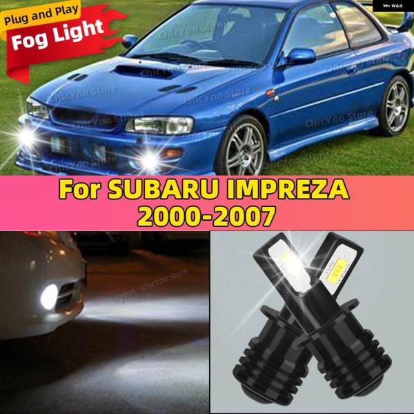 2個 20000ルーメン 車用LED フォグランプ バルブ スバル インプレッサ 2000 - 07 6000K フォグランプ カスタム パーツ アクセサリーHigh-concerned chemical:NoneVoltage:12 VB...