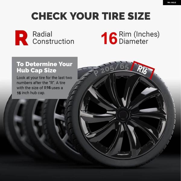 16インチホイールキャップ4個 セット傷防止外観R16ホイールリムカバー 乗用車 トラック SUV カスタム パーツ アクセサリーHigh-concerned chemical:NoneCustomization:NoBrand Name:...