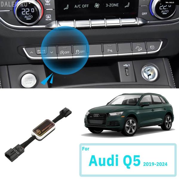 アウディ Q5 2019 - 21-2024 80A ストップ スタート エンジン システム 無効化 スマート シャットダウン カー オート スタート ストップ エリミネーター カスタム パーツ アクセサリーHigh-concerned c...